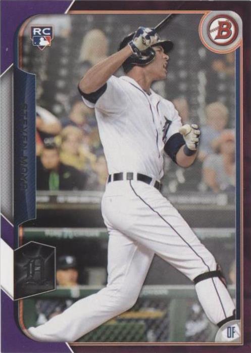 2015 Bowman - Steven Moya #148 Purple /250 (RC) for sale online | eBay