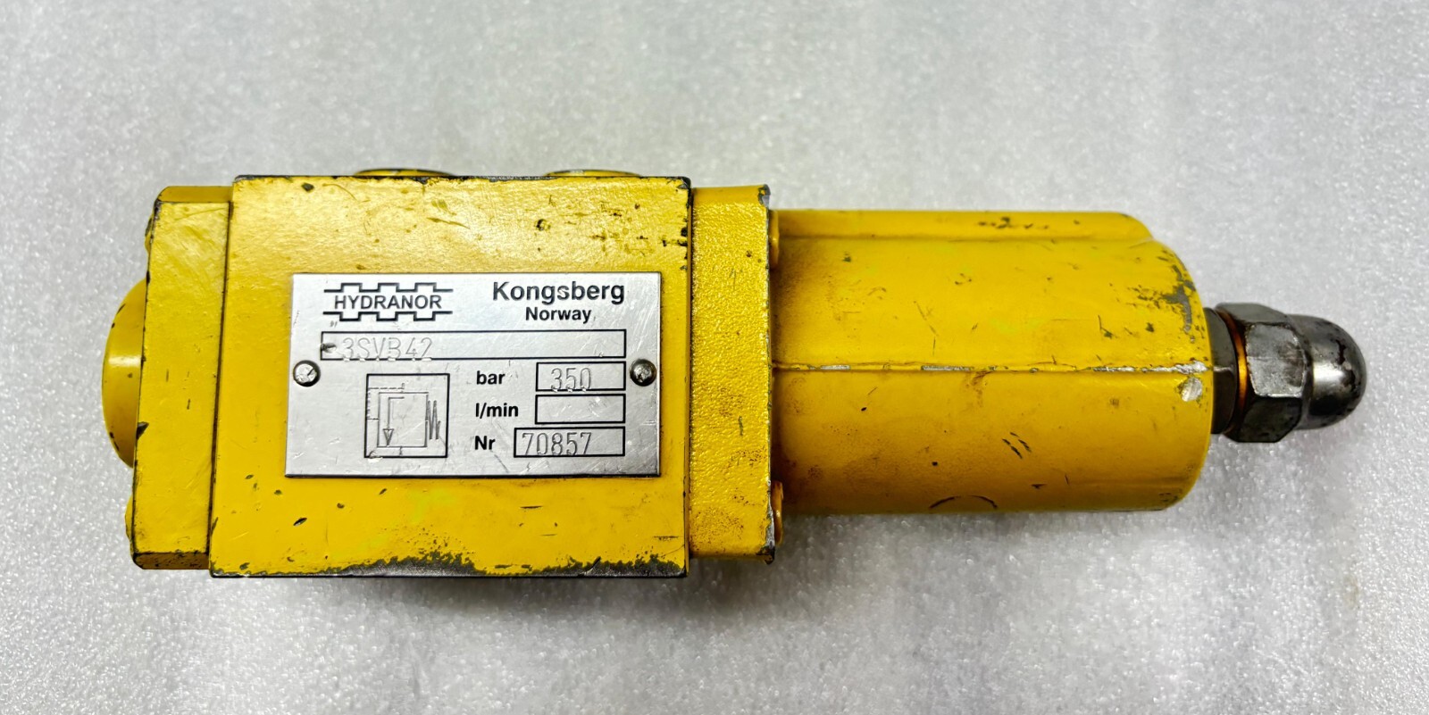 HYDRANOR KONGSBERG 3SVB42 Safety Control Valve | eBay