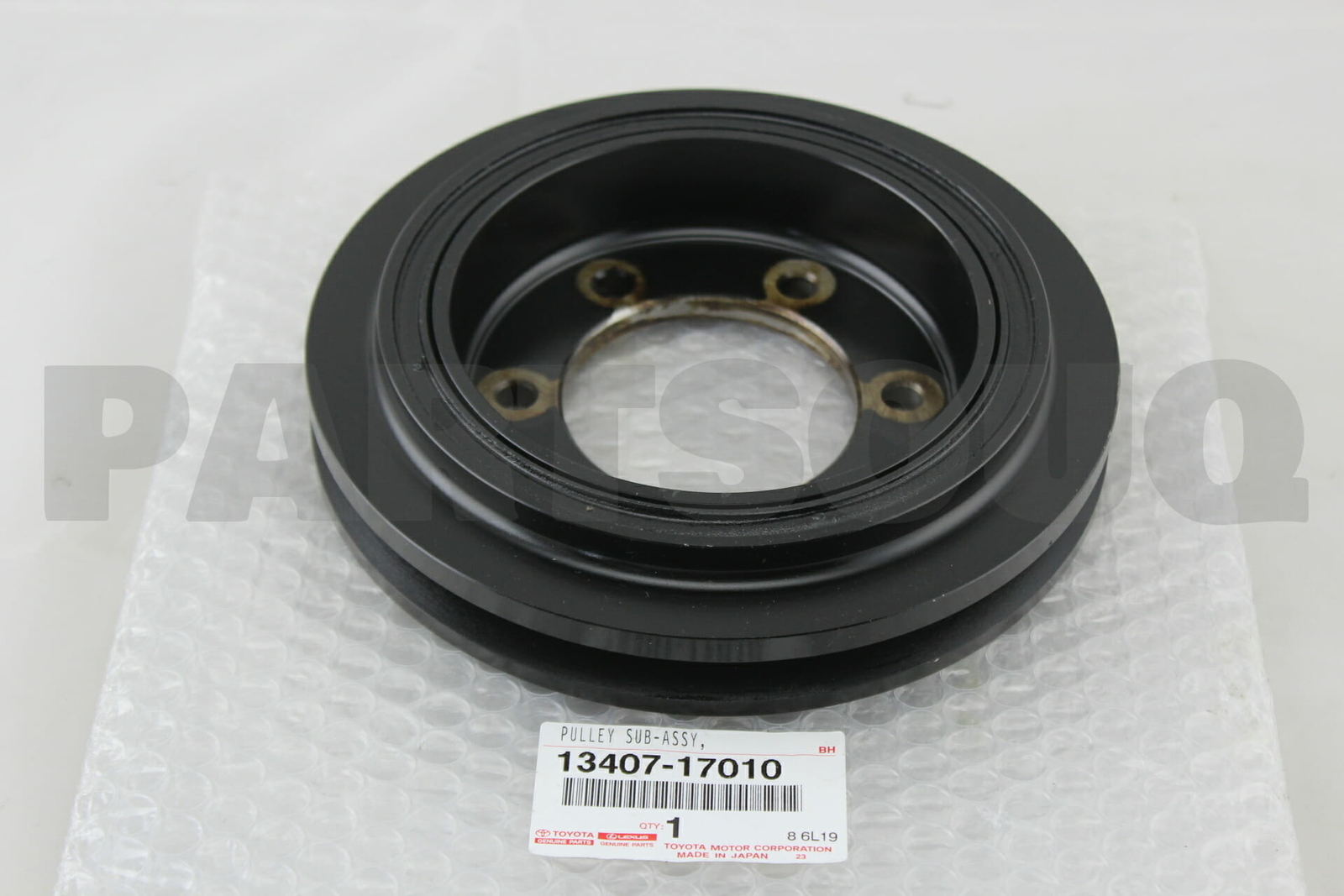 1340717010 Genuine Toyota PULLEY, CRANKSHAFT, NO.2 13407-17010 | eBay ...