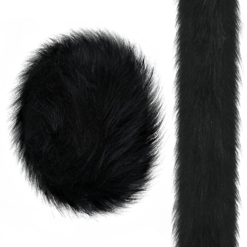 White Furry Belt Craft Do It Yourself Perfect for Holiday Season ...