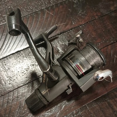 Shimano R4000 FX 4000 Spinning Fishing Reel Rear Drag Trigger Bail ...