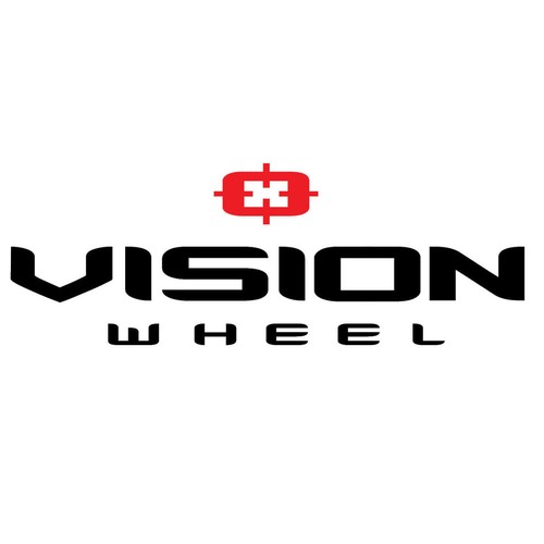 Vision Wheel 413-8883GBMF18 Single Black w/ Machined Face 413 Valor ...