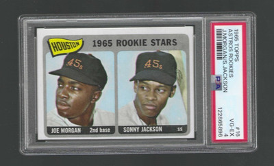 1965 Topps #16 Joe Morgan/Sonny Jackson Houston Colt .45s Rookie Star ...