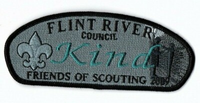 Boy Scout Flint River Council 2009 Friends of Scouting Kind FOS CSP/SAP ...