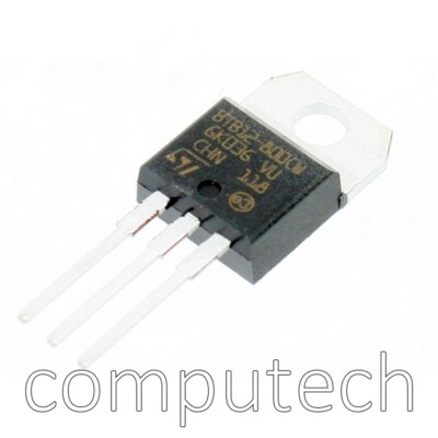 Triac Snuberless BTB06-600SW 6A 600V, ST Microelectronics Sensibilità ...