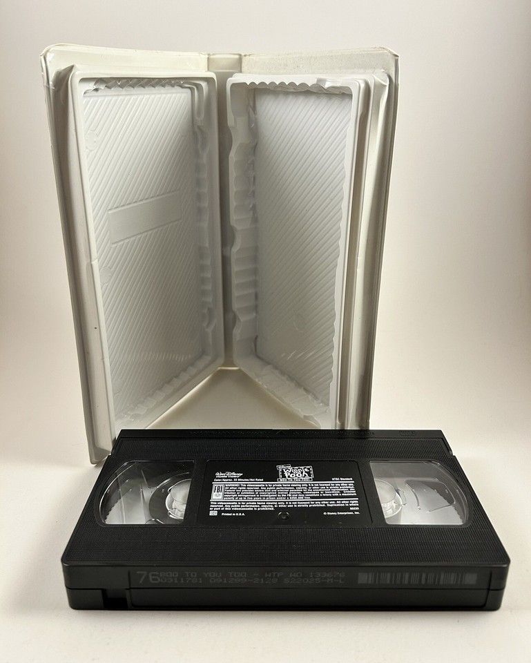 Winnie The Pooh, Halloween Boo To You Too, (VHS), Clam Shell ...