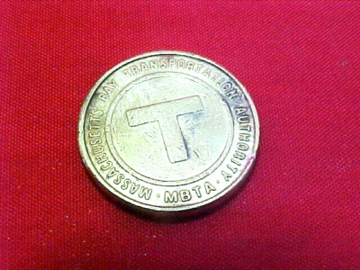 Massachusetts Bay Transit Authority MBTA token | eBay