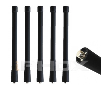 5X Antennas 6" VHF NAD6502 for MOTOROLA GP300 P110 GP68 EP450 PRO5150 ...