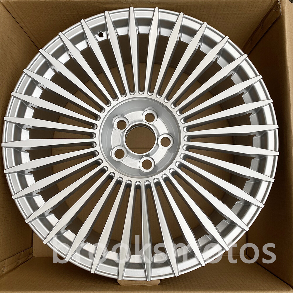 2016+ BMW 7 Series 740 730 750 760 G11 22" Silver STYLE Wheels Rims ...