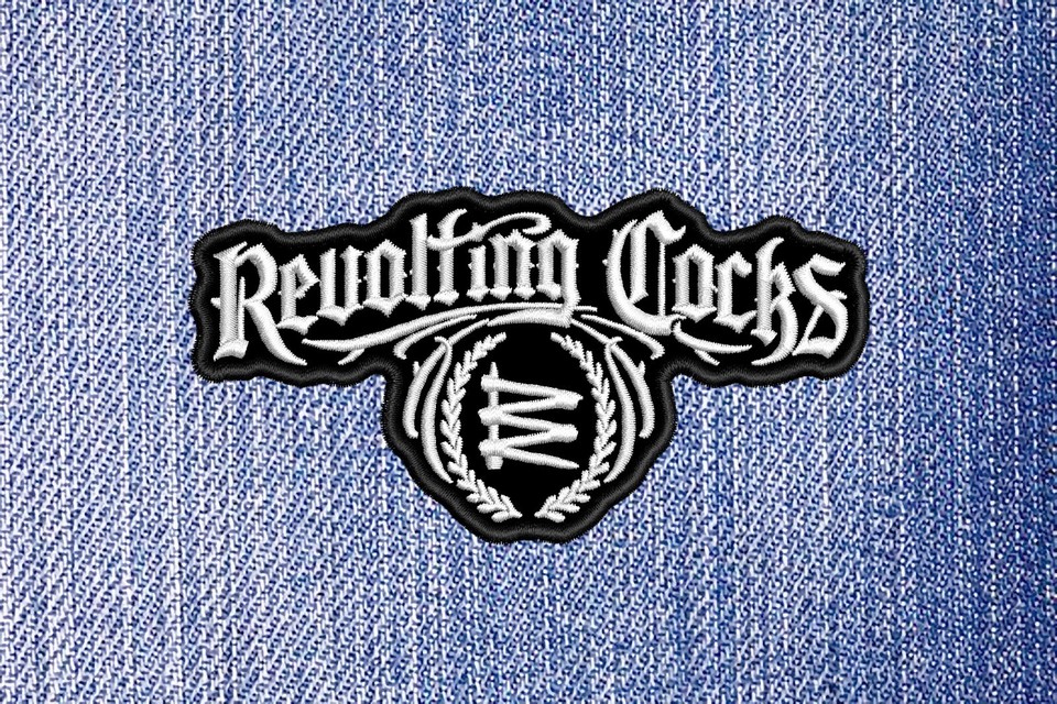 Revolting Cocks embroidered patch. Sew On patch. Industrial Rock. | eBay