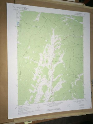 Montrose WV Randolph Co. Old USGS Topographical Geological Survey ...
