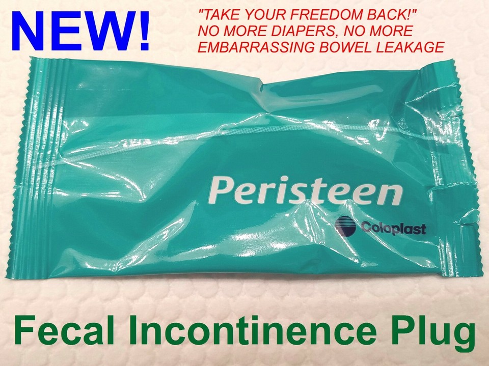 20pcs Coloplast Peristeen Foam Cup Rectal Plug Fecal Incontinence ...