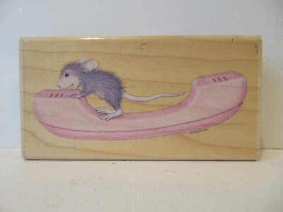 House Mouse stamp EEK EEK EEK Retired stampabilities telephone phone | eBay
