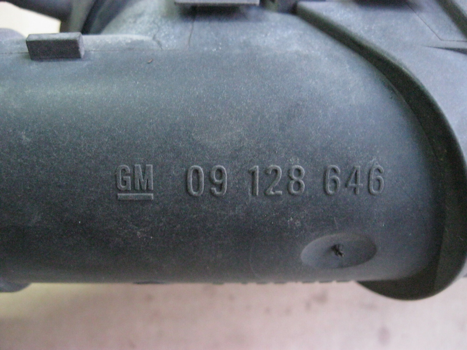 Ansaugrohr Luftklappe Luftrohr Opel Astra G 1,6 55kw 09128646 90531029 ...