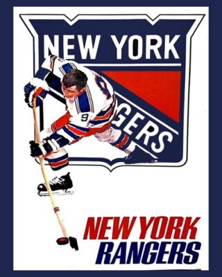 New York Rangers - Wall Art Poster from 1972 Season - 8x10 Color Photo ...