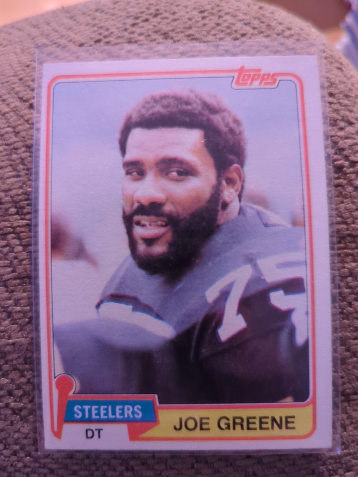 1981 Topps - #495 Joe Greene Pittsburgh Steelers | eBay
