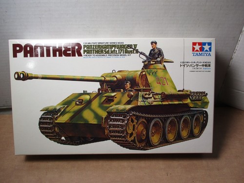 1/35 TAMIYA PANTHER #65 TANK MODEL KIT | eBay