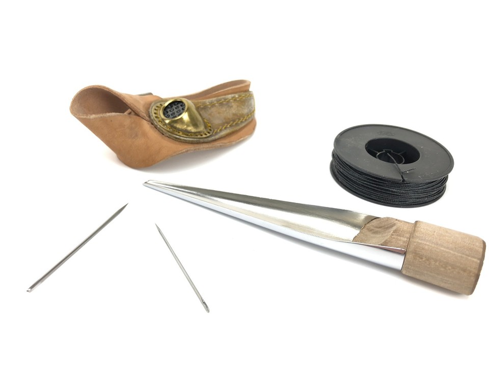 Rope Splice Kit, Comes With Palm, Needles, Black Whipping twine ...