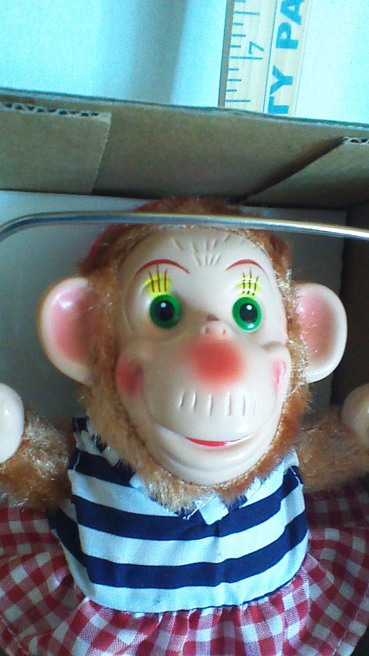 Original Skipping Monkey Toy 2003 Westminster Battery Operated w/box | eBay