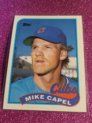 1989 Topps Mike Capel Chicago Cubs #767 MLB RC Rookie | eBay