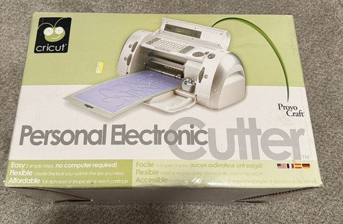 Cricut Personal Electronic Cutter New In Box 2006 Provo Craft And ...