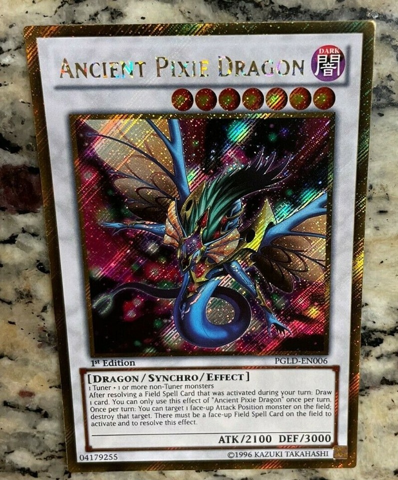 Ancient Pixie Dragon Gold Secret Rare 1st Edition PGLD-EN006 VLP/NM | eBay