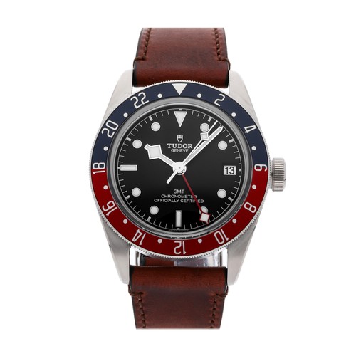 Tudor Black Bay Gmt Auto 41mm Aluminium Chaton Bracelet Montre 79830RB | eBay