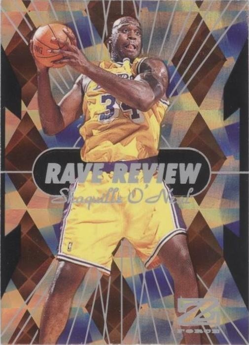 1997-98 Skybox Z-Force - Rave Review Shaquille O'Neal #9 for sale ...