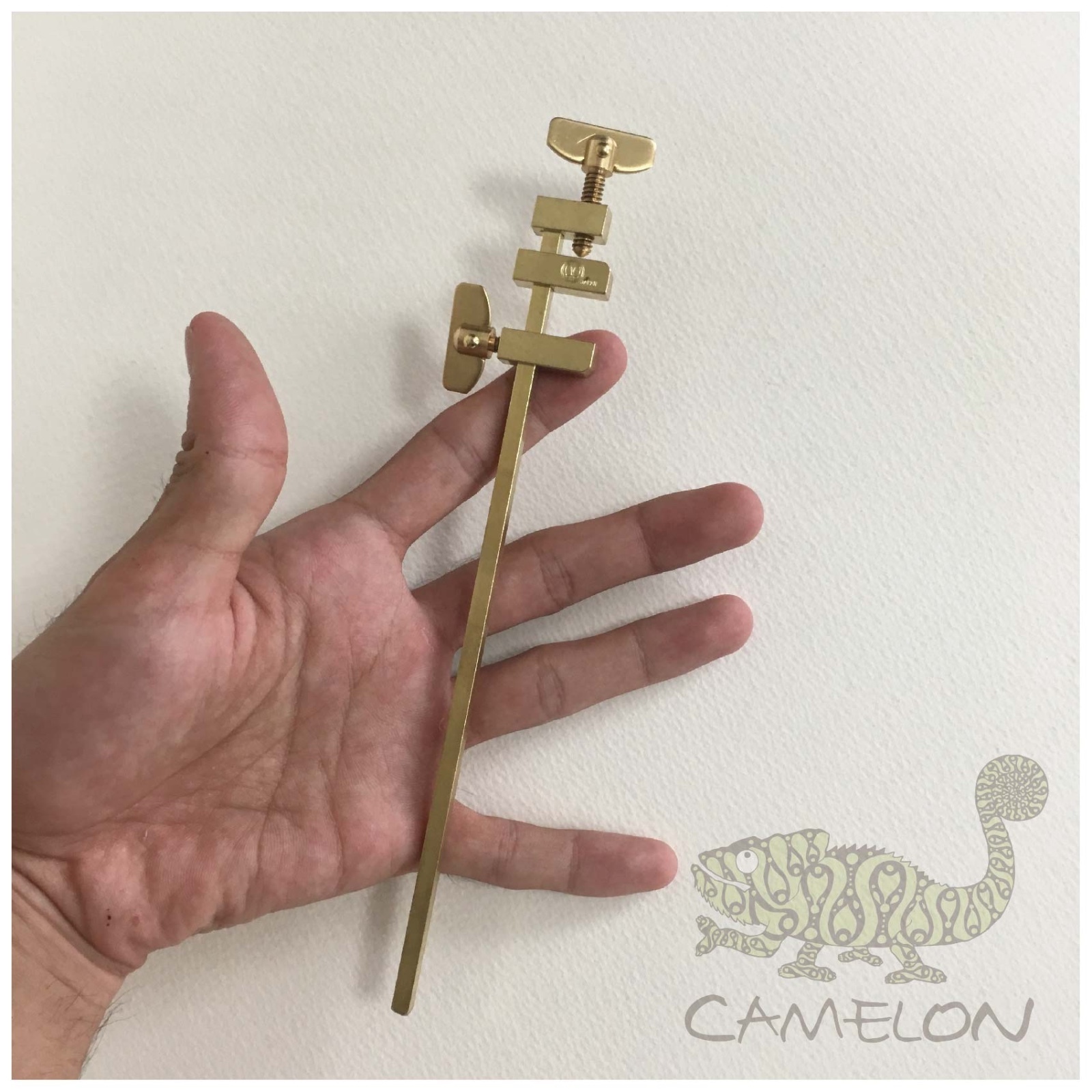 SAKURA JAPAN Traditional HATAGANE Brass Clamp DIY Carpenter Set of 2 ...