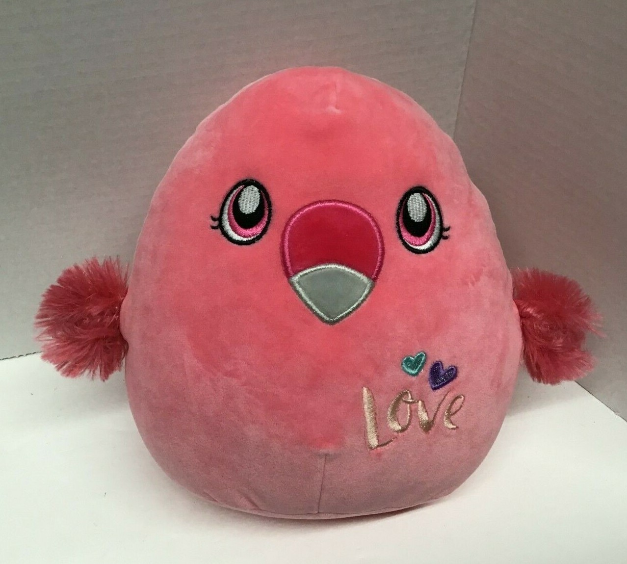 Squishmallows Kellytoy Love Plush Flamingo Bird Valentine S Day Ebay