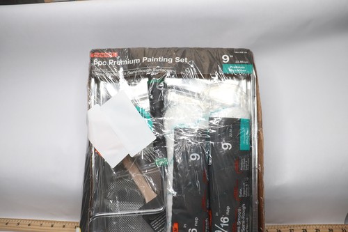 (6-Pk) Premium Tray/Microfiber Paint Applicator Kit Metal 1001 652 121 ...