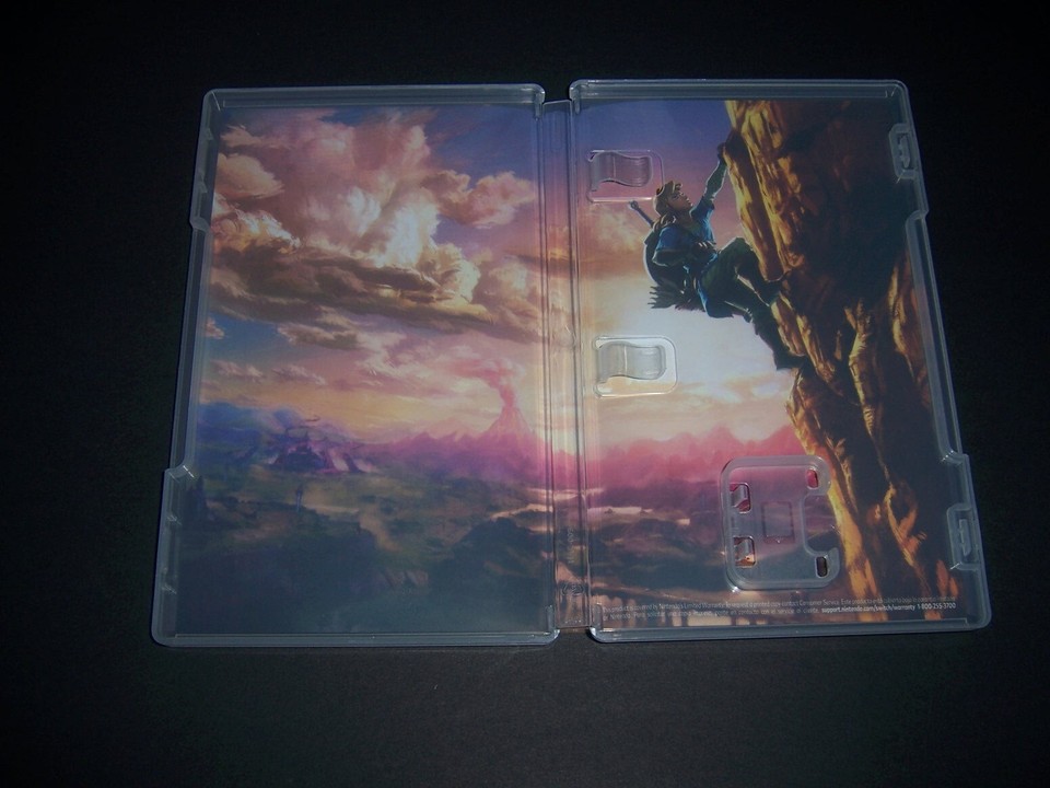 Authentic Replacement Case Box *Case Only* Legend of Zelda Breath of ...