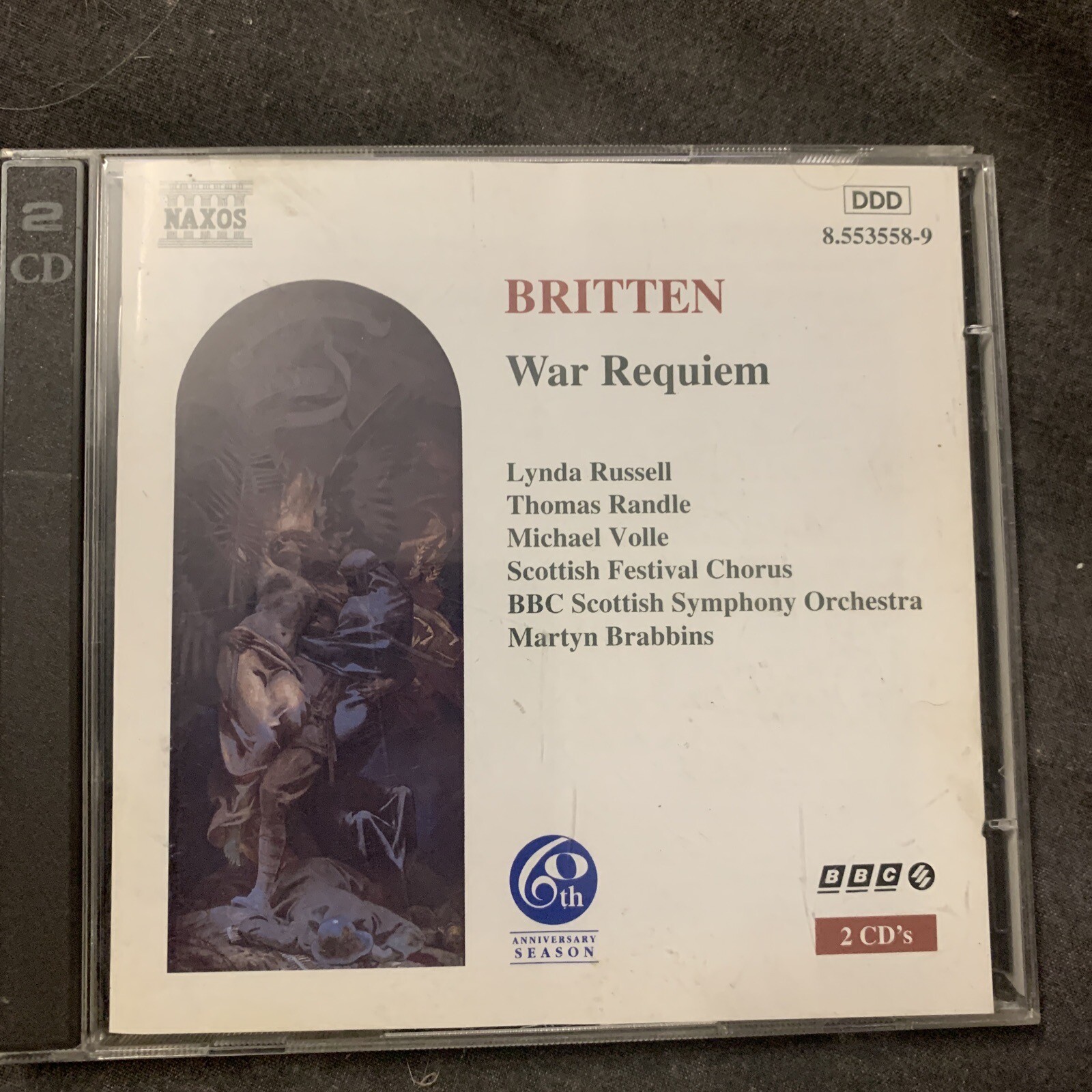 Britten: War Requiem by Martyn Brabbins (CD, 1996)(b81/8)ukimport Free ...