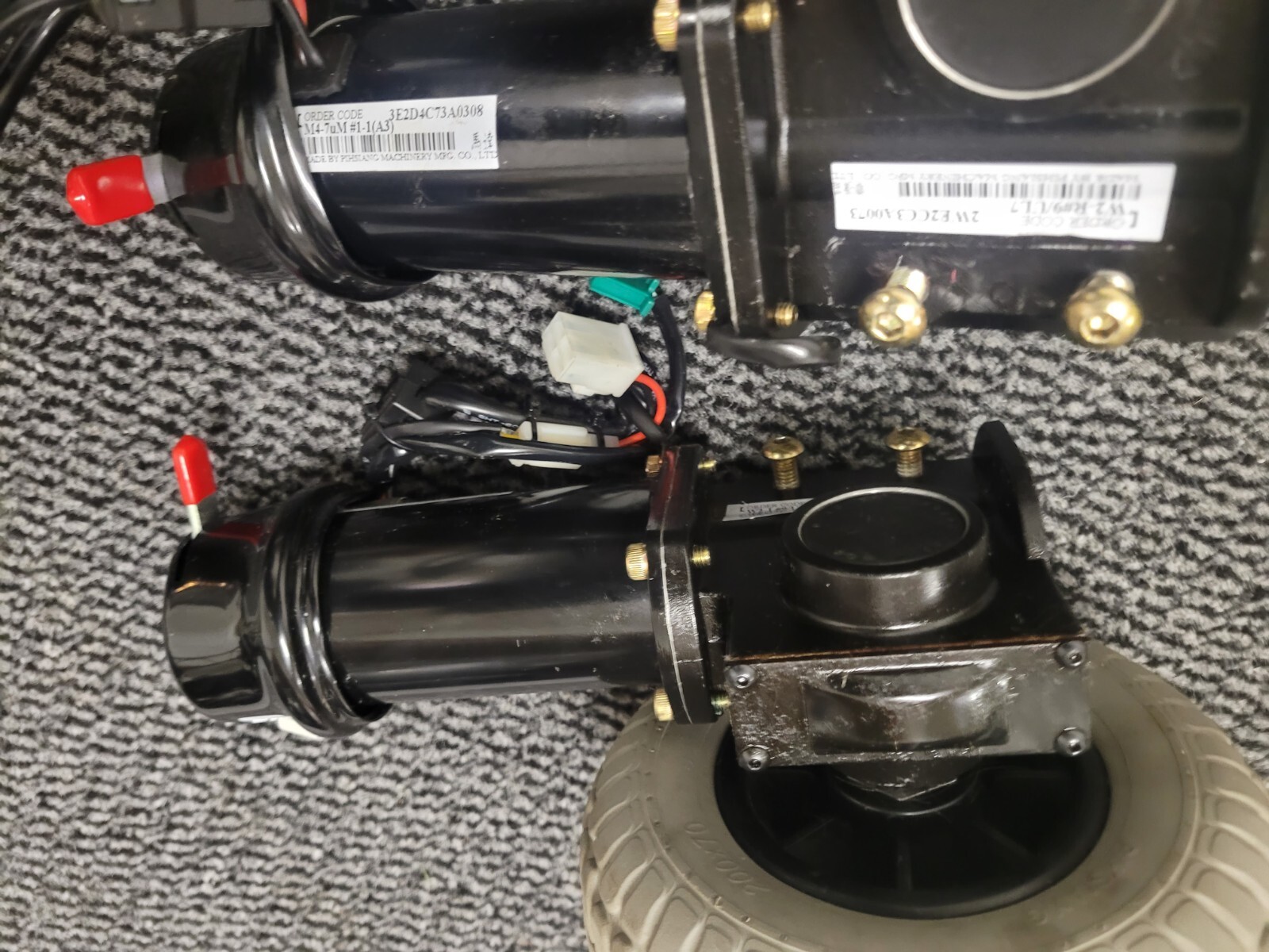 Shoprider Vienna Rascal Ultra left and right electric motor and brake ...