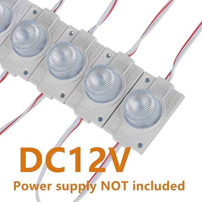 12V 3030 SMD LED Module with Lens Waterproof for Light Box Sign LED ...
