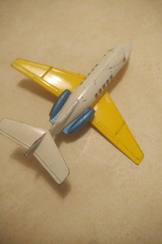 DINKY TOYS 723 Hawker Siddeley H.S. 125 EXECUTIVE JET Toy Airplane ...