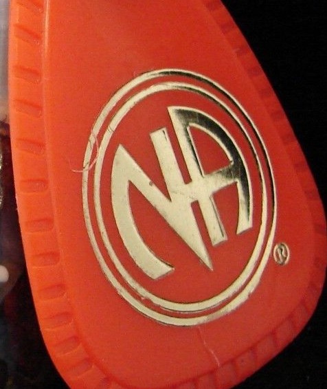 NARCOTICS ANONYMOUS NA ORANGE KEY TAG 30 DAYS medallion Chip Token ...