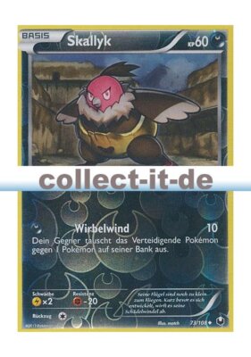 Pokemon 73/108 - Skallyk - Reverse Holo | eBay