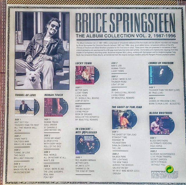 The Album Collection, Vol. 2: 1987-1996 by Bruce Springsteen (Record ...