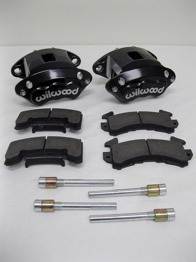 Nova IFS Bolt On Sub Frame Mustang II Front End Drop w/ Black Wilwood ...