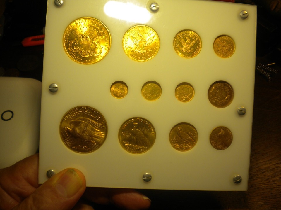 RARE U.S. Gold, -Coin set 20s 10s 5s 2.5s 1.00s | eBay