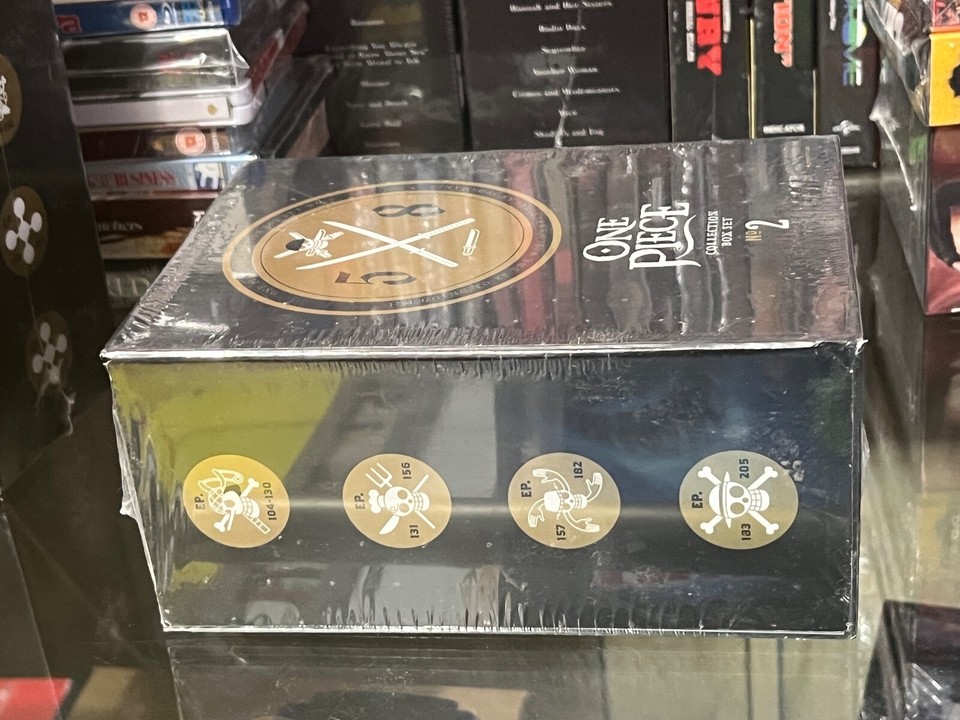 One Piece Collection Box Set 2 (DVD) Episodes 104-205 Collection 5-8 ...