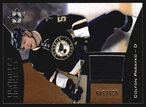 2015-16 Ultimate Collection Silver #83 Colton Parayko Jersey /149 | eBay
