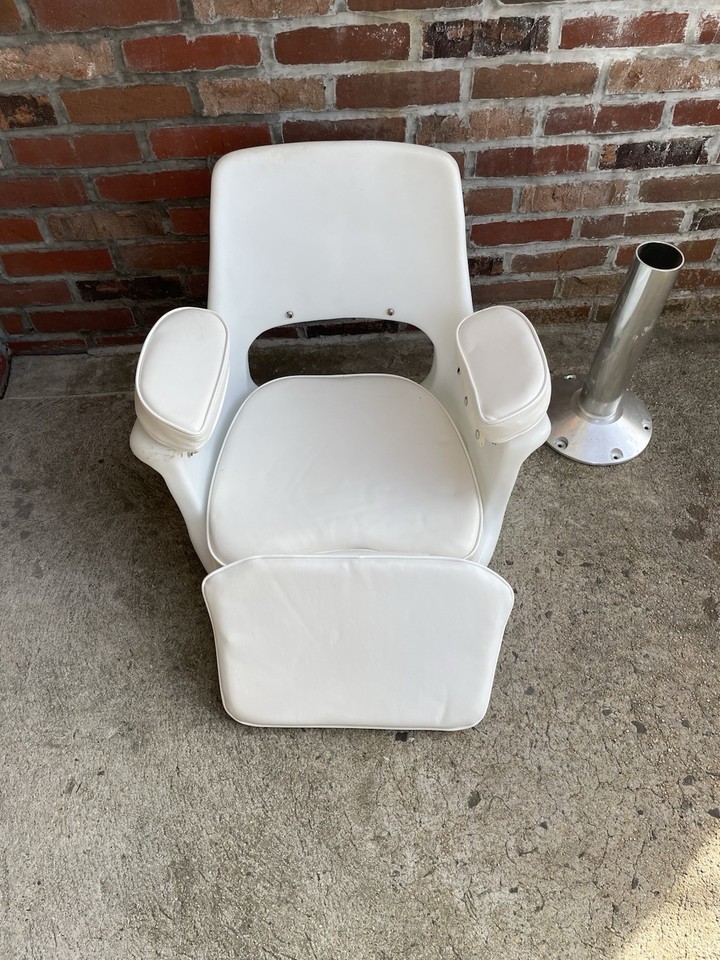 TODD BOAT CAPTAIN CHAIR NEW OLD STOCK ALL HARDWARE INCLUDED | eBay