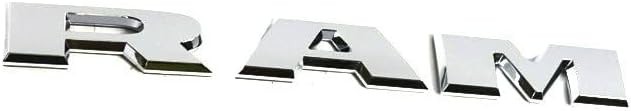 OEM RAM 2011-2026 RAM 1500 2500 3500 Chrome Door Emblem Nameplate ...