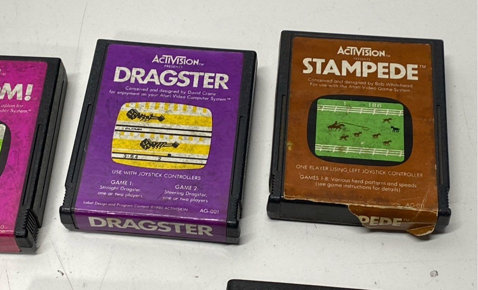 Assorted Lot of 15 Vintage Atari 2600 Game Cartridges | eBay