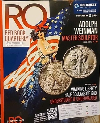 RED BOOK QUARTERLY COIN PRICE GUIDE - SPRING 2025 - GREYSHEET ...