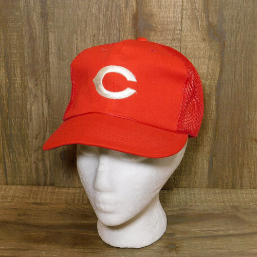 Vintage Original 1980s CINCINNATI REDS MLB Sports Specialties Mesh Back ...