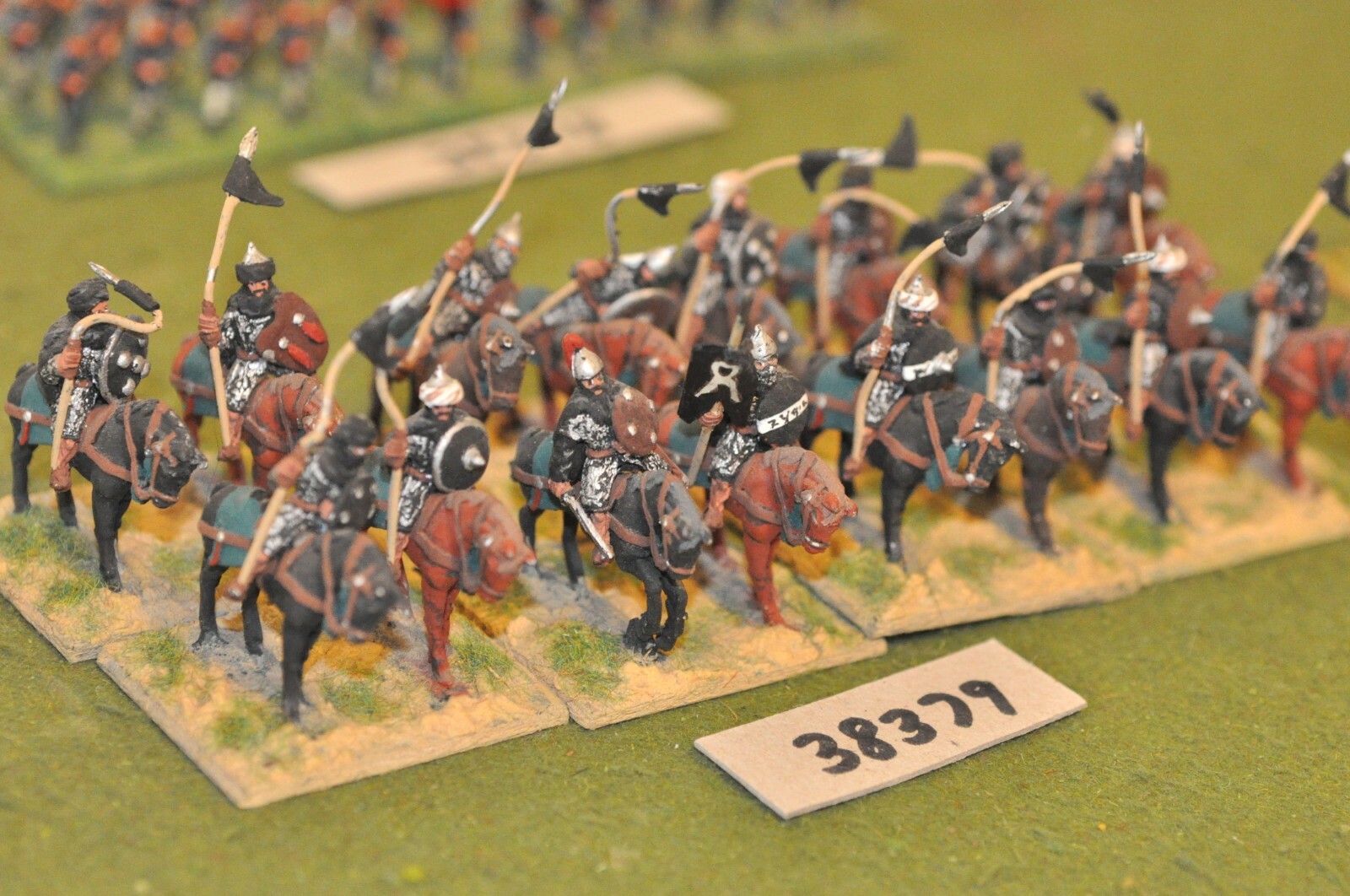 25mm medieval / spanish - el cid arab heavy 16 figures - cav (38379 ...