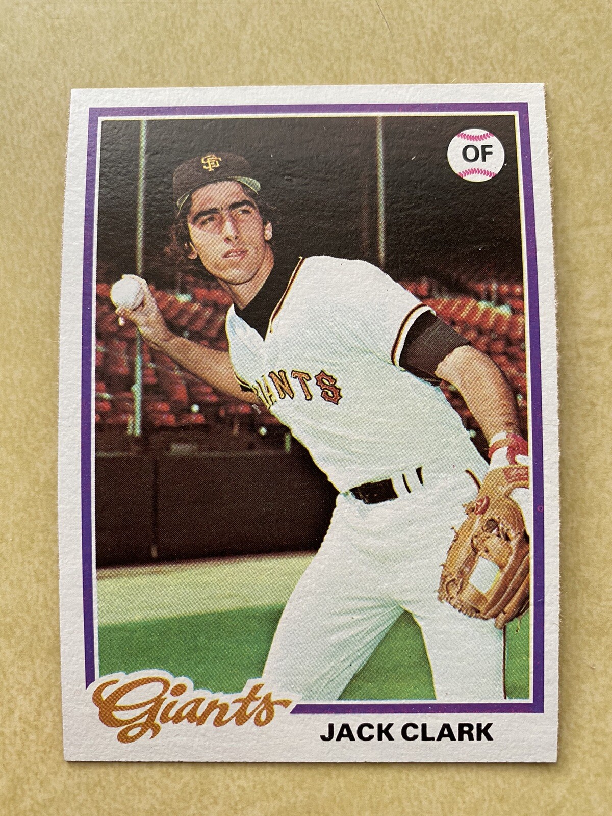 1978 Topps Jack Clark #384 San Francisco Giants -Nice Card!!! -Sharp ...